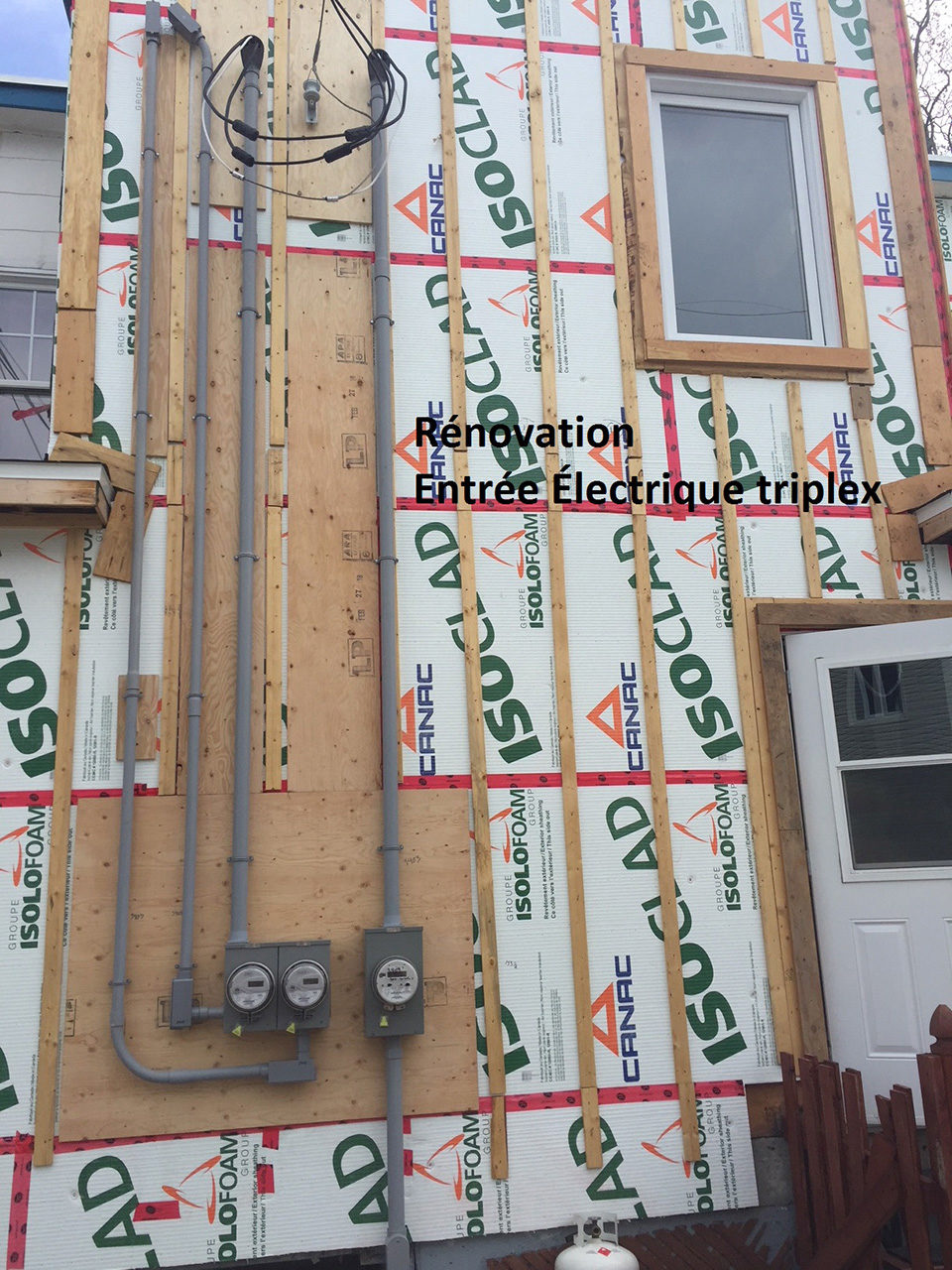 Rénovation entrée électrique à Ste-Foy - Marois Électricien à St ...